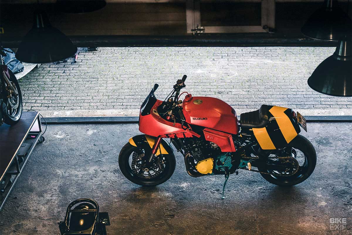 Meet The Custom Suzuki GSX-R750 Known As “Neo-Tokyo” By Michel Szozda