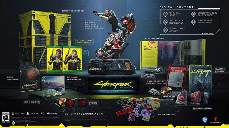 Cyberpunk 2077 Collector’s Edition Comes With A Bunch Goodies ...