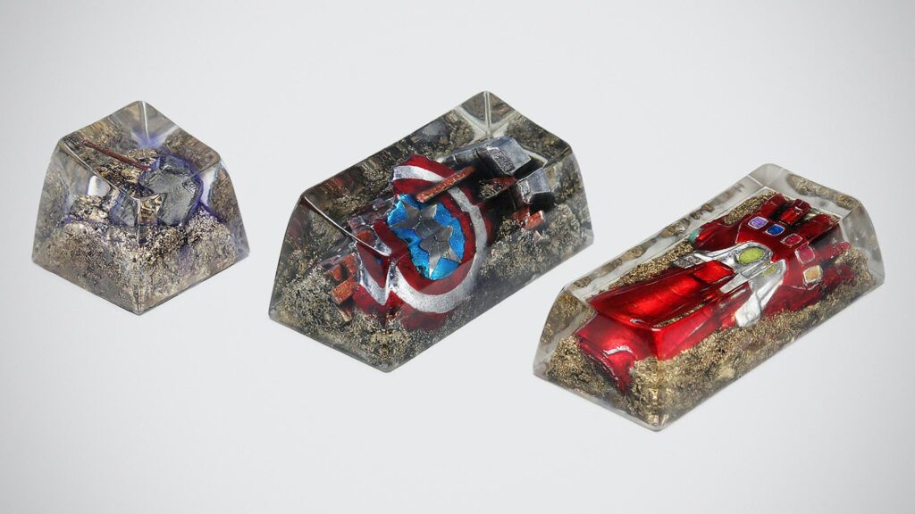 Drop + Marvel Infinity Saga Artisan Keycap: Must-have For Super Fan Of ...