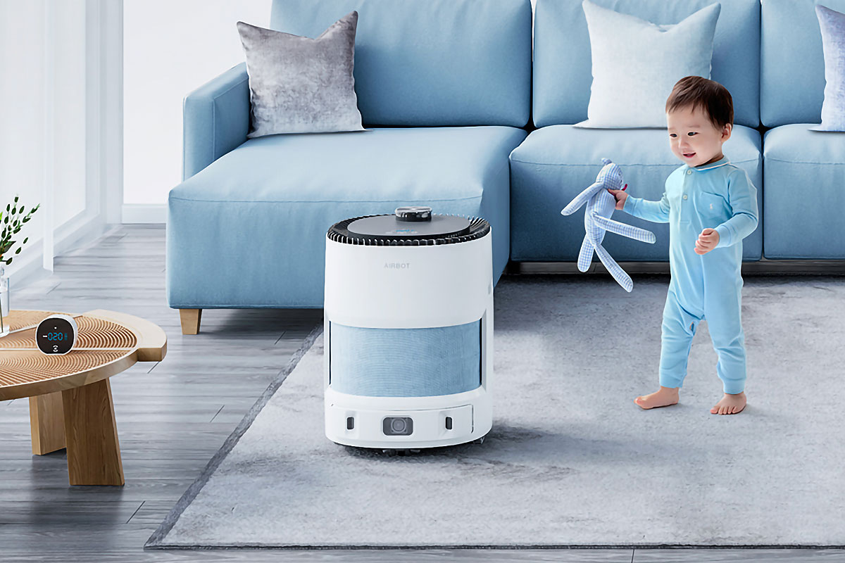 You Know There Are Robot Vacuums, Now Meet The Robot Air Purifier