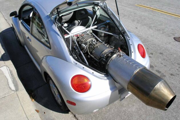 Jet Powered Volkswagen Beetle: A 1,000+ HP Car You Never Expect To Find