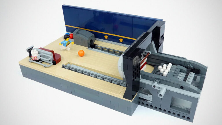 Proposed LEGO Ideas Bowling Alley Has Functional Pinsetter And Ball ...