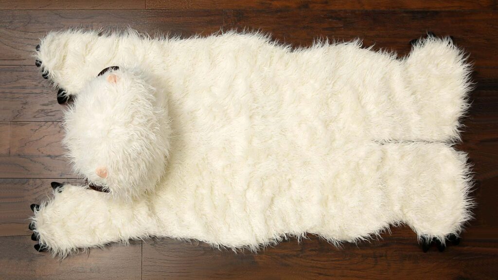 Pretend You Have Bagged A Wampa With This Star Wars Furry Wampa Rug