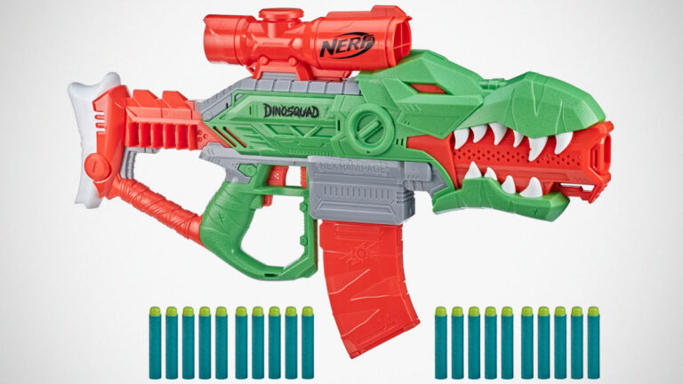 New NERF DinoSquad Blasters' Dino Deco Is A Refreshing Break From The ...