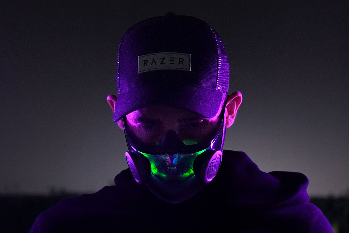 Razer Smart Mask Has Voice Amplification And It Is, Of Course, Razer ...
