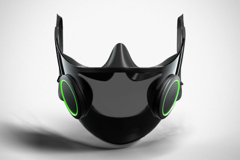 Razer Smart Mask Has Voice Amplification And It Is, Of Course, Razer ...