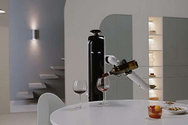 Samsung Vision Of Home Robots Include A One-arm Robot Called Handy