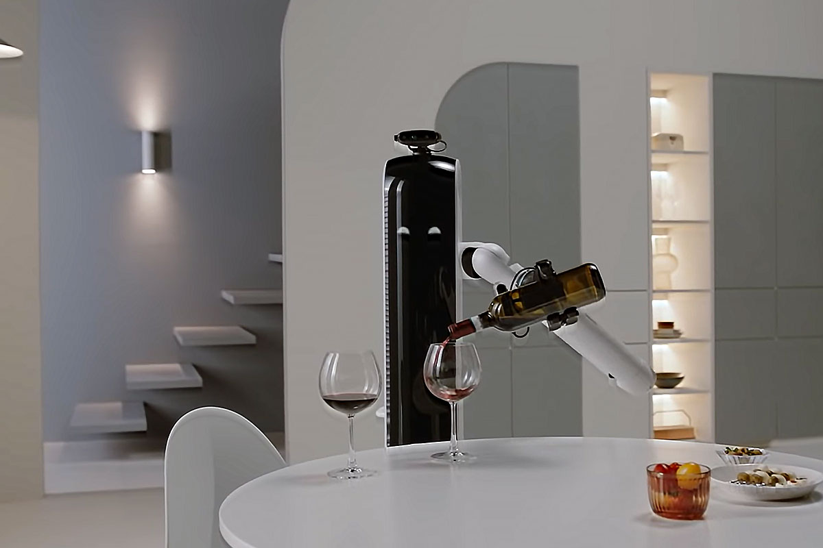 Samsung Vision Of Home Robots Include A One-arm Robot Called Handy