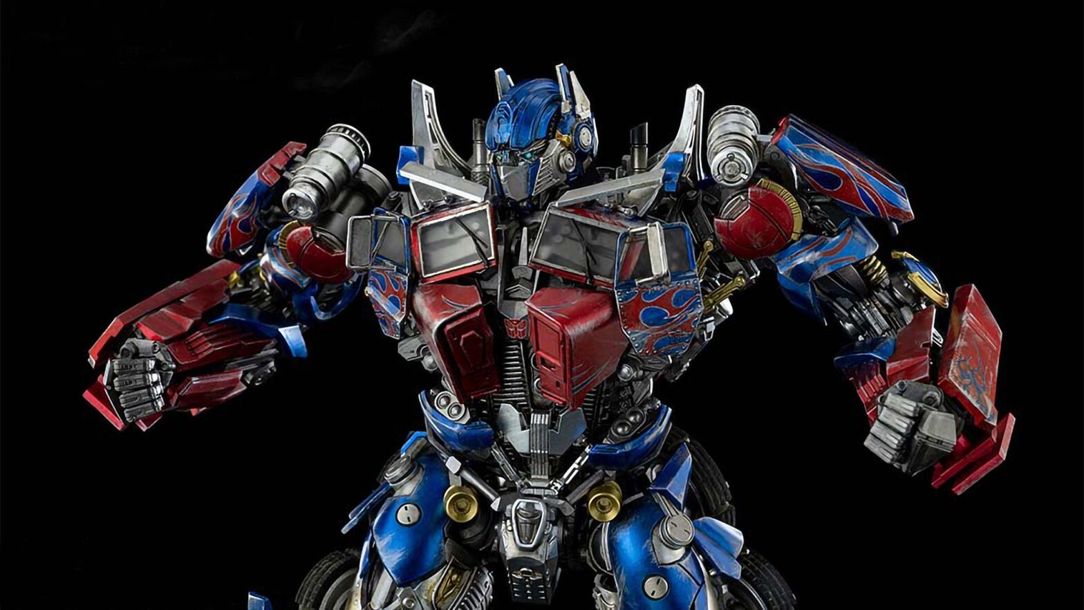 Hasbro x Threezero Transformers ROTF DLX Optimus Prime Collectible Figure