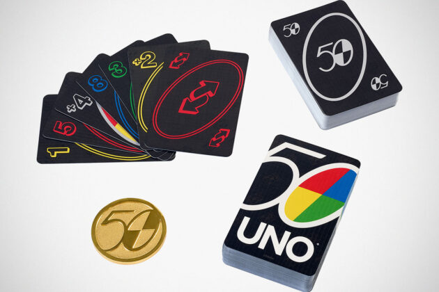 Mattel Marks 50 Years Of UNO With Classy UNO 50th Anniversary Premium ...