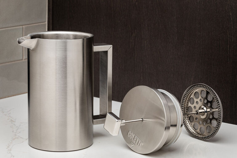 This Rugged, Designed-For-Camping Coffee French Press Will Keep Coffee ...