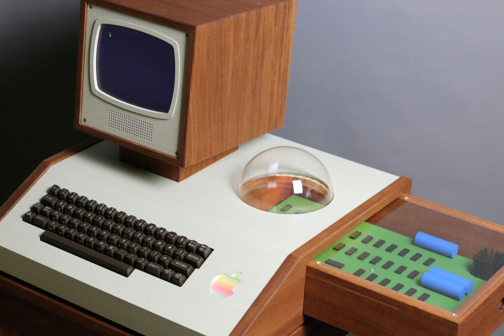 Someone Made A Custom Display For The Original 1976 Apple-1 And It Is ...
