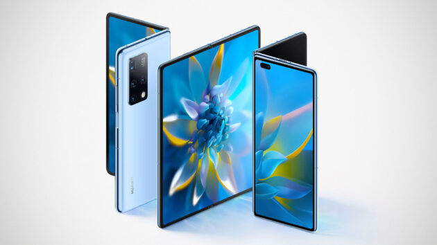 Huawei Mate X2 Folding Phone Revealed With An Entirely New "Double ...