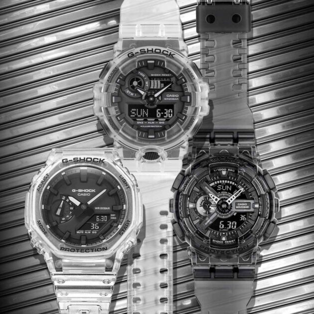 Meet The New Semi-transparent Casio G-Shock Timepieces
