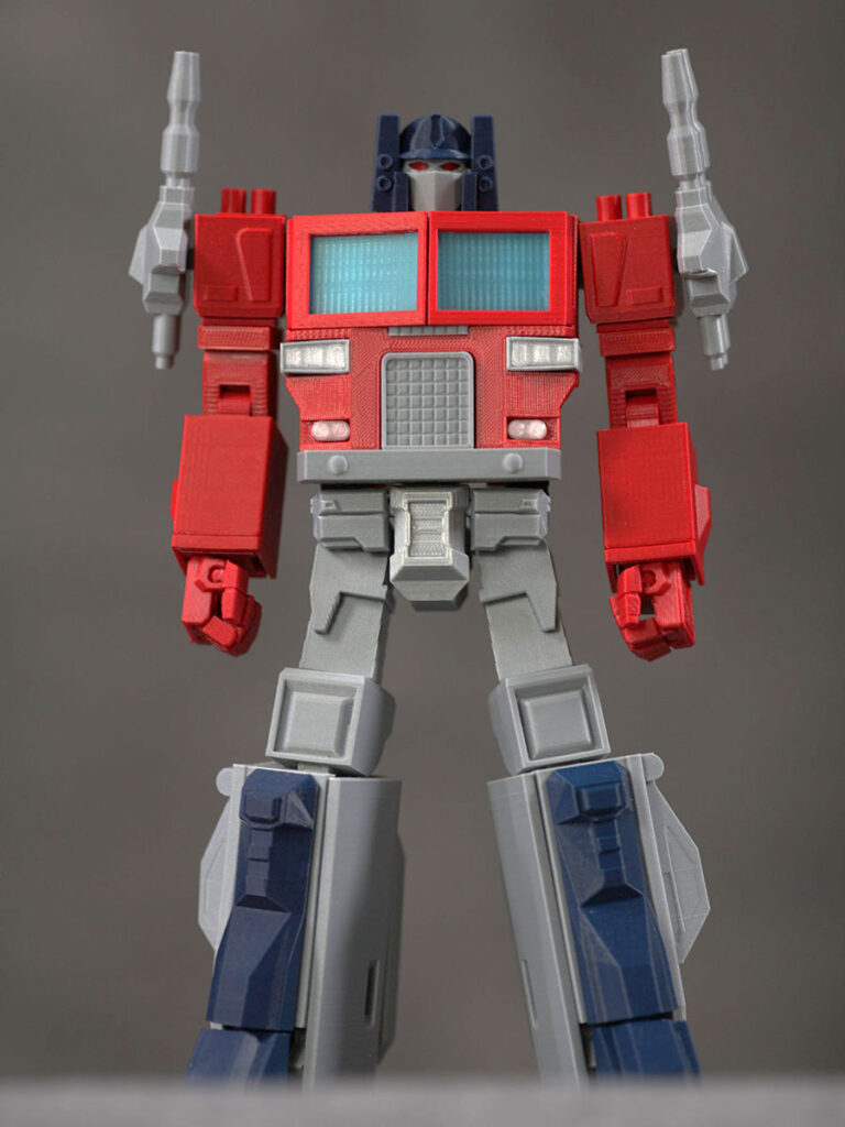Someone 3D Printed A Transformable Marvel Transformers Optimus Prime ...