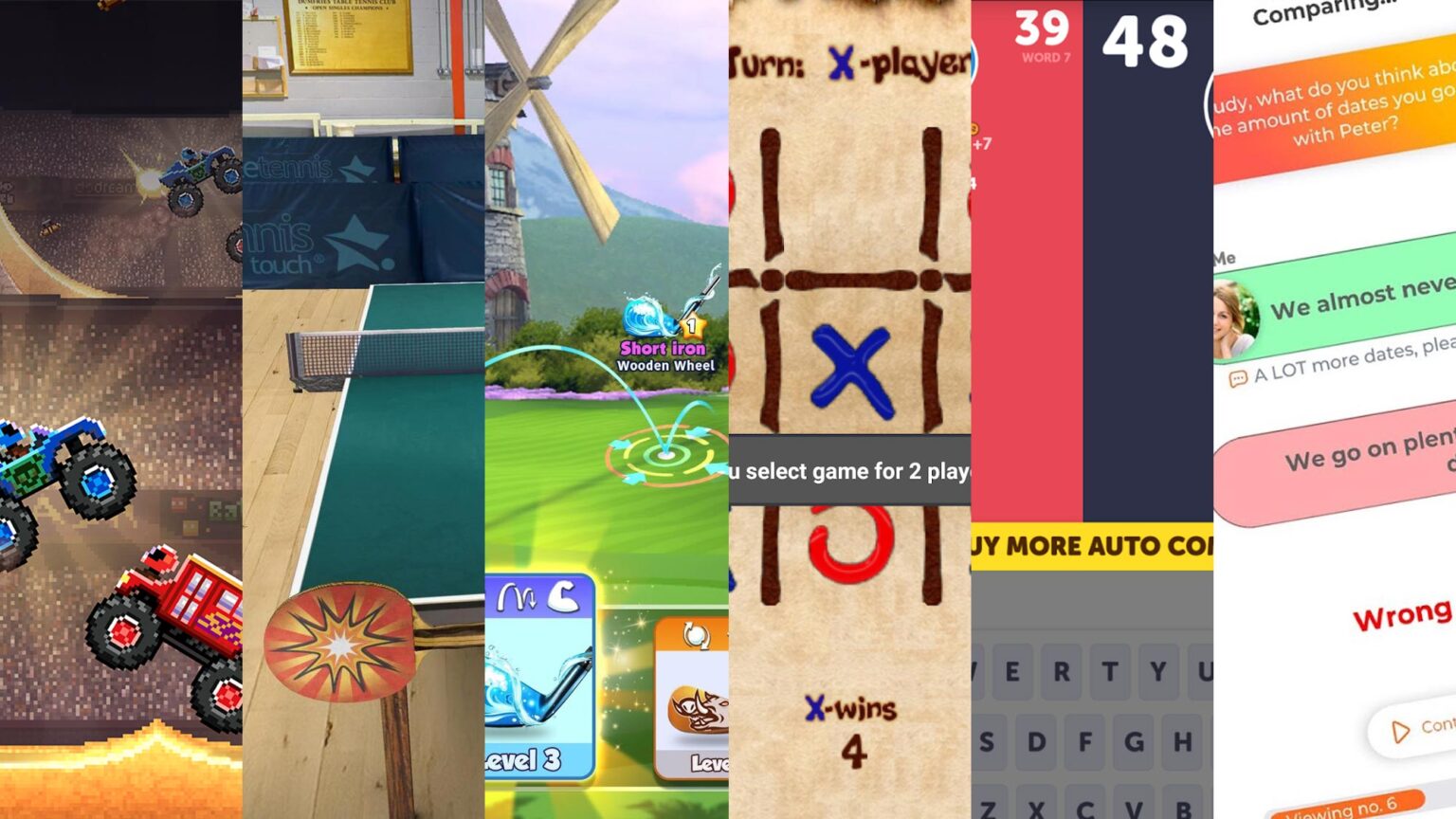 Top 6 Android Games For A Couple