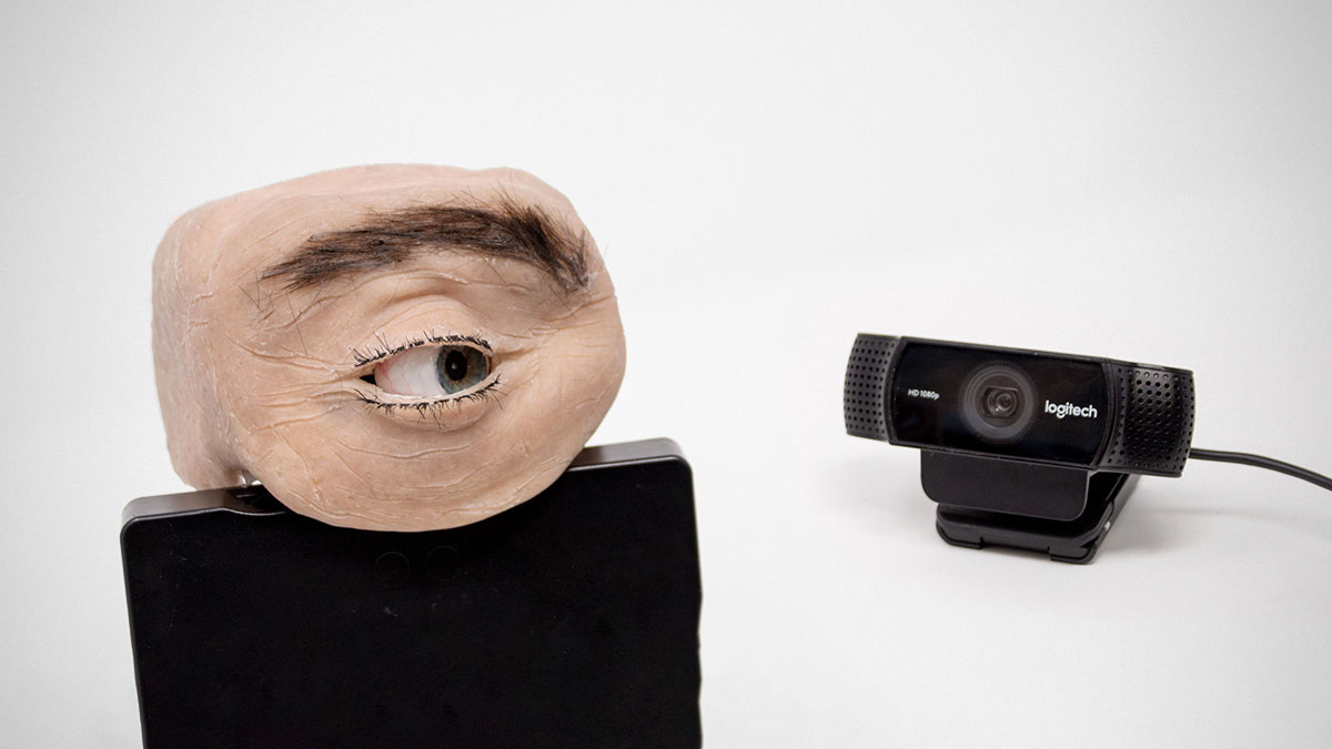 Webcam Designed To Look Like A Human Eye Also Moves And Blinks Like One ...