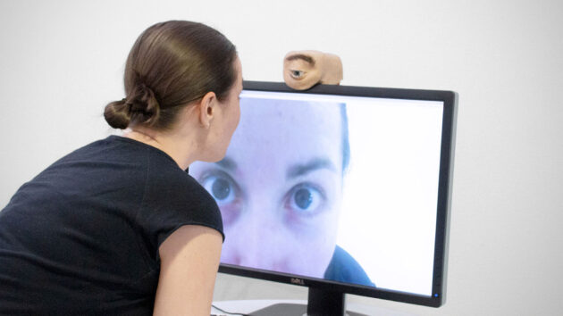 Webcam Designed To Look Like A Human Eye Also Moves And Blinks Like One ...