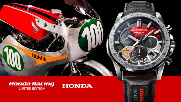 New Casio EDIFICE Celebrates Legendary Honda RC162 Motorcycle’s Win In ...