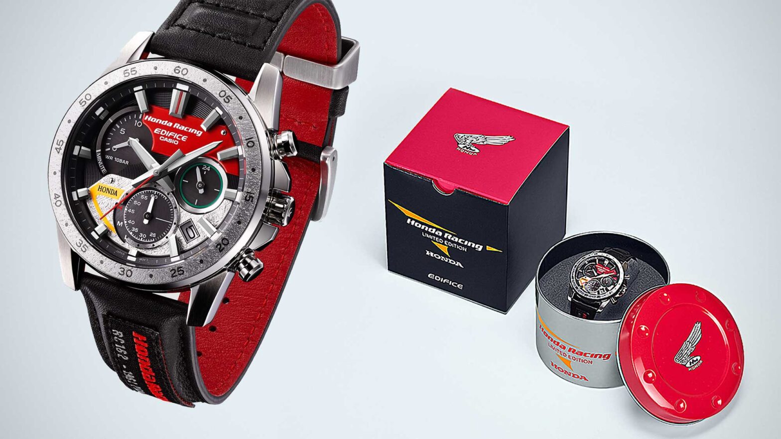 New Casio EDIFICE Celebrates Legendary Honda RC162 Motorcycle’s Win In ...