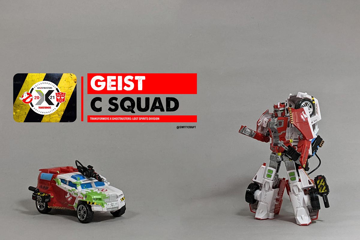 Transformers Combiner Figures Turned Into Ghostbusters Squad