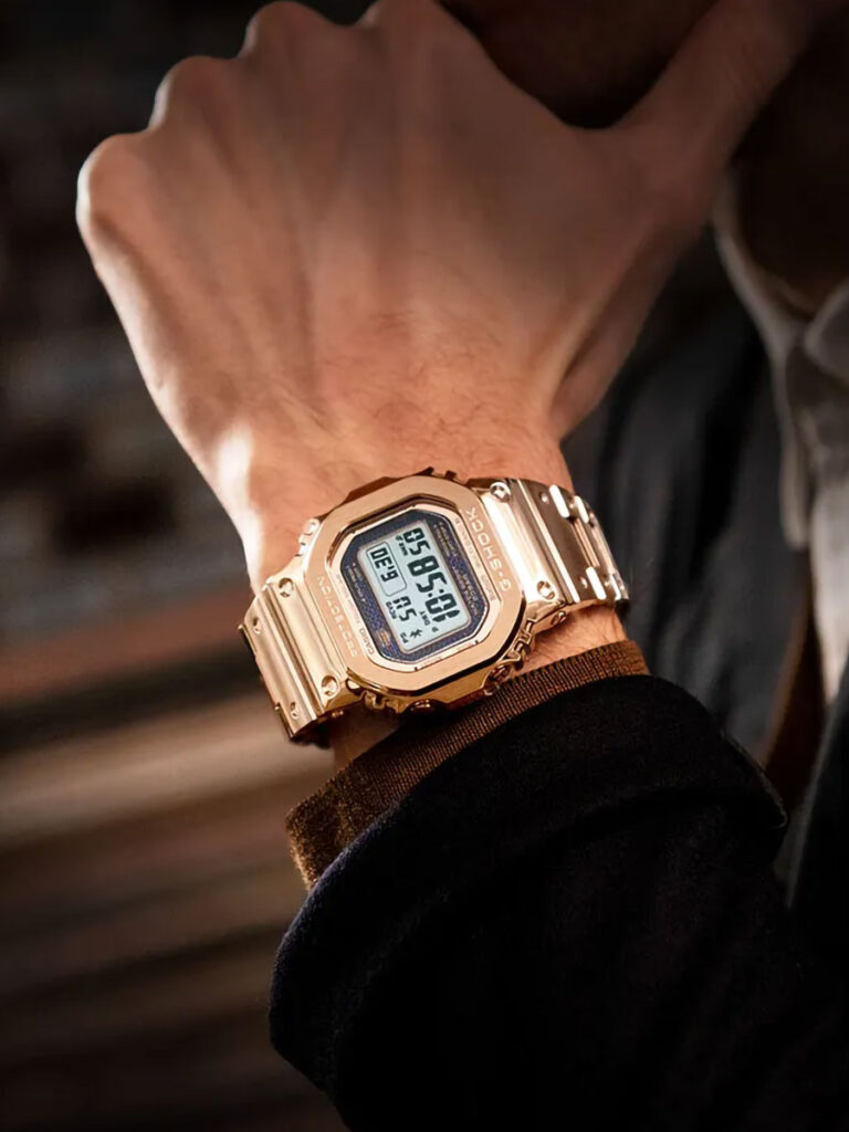 Rose Gold Ion Plated Finish Joins G-Shock’s Premium Full Metal Series