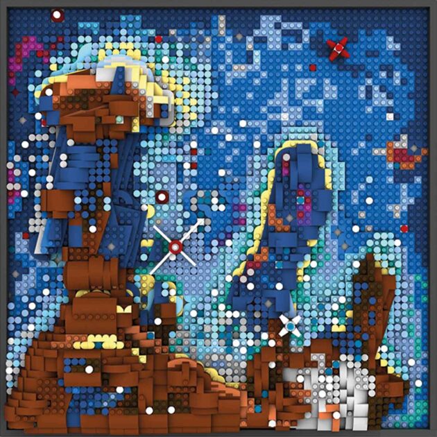 Hubble Space Telescope’s Pillars Of Creation Image In LEGO Form