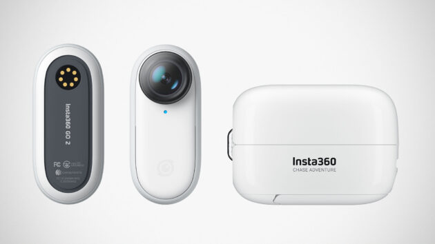 Insta360 GO 2 Comes With A Charge Case That Is Also A Remote And A Tripod