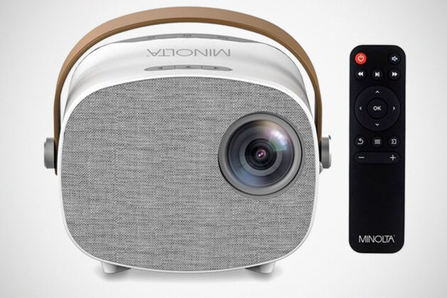 Minolta MN673 Mini LCD Projector Is A US$100 TV-replacing Projector