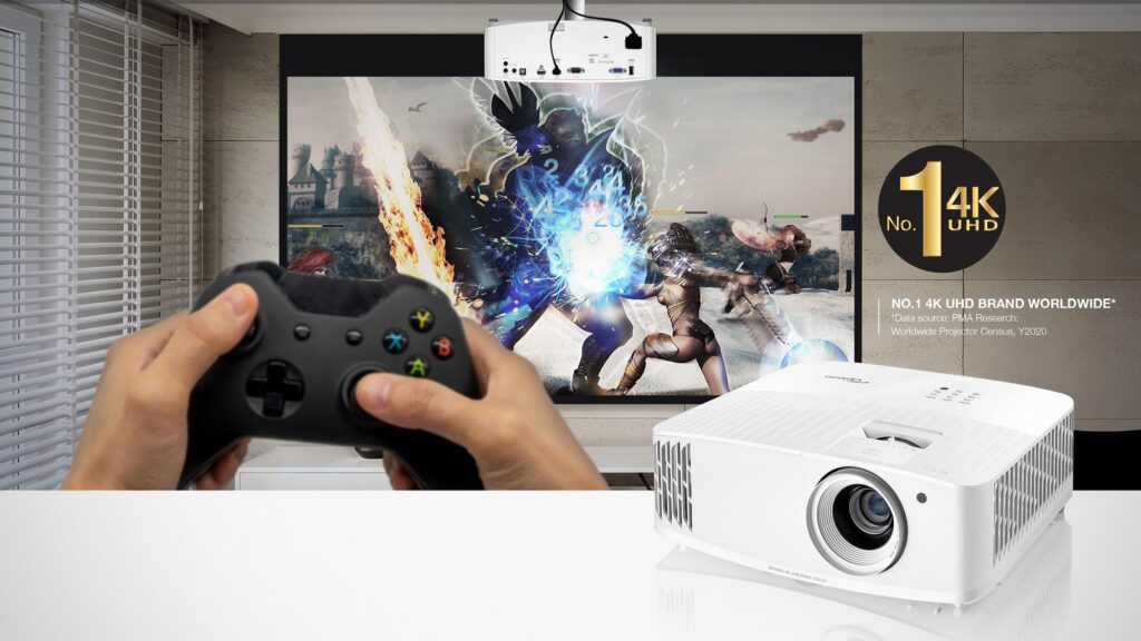Optoma Introduces True 4K Projectors For Gaming And Home Entertainment