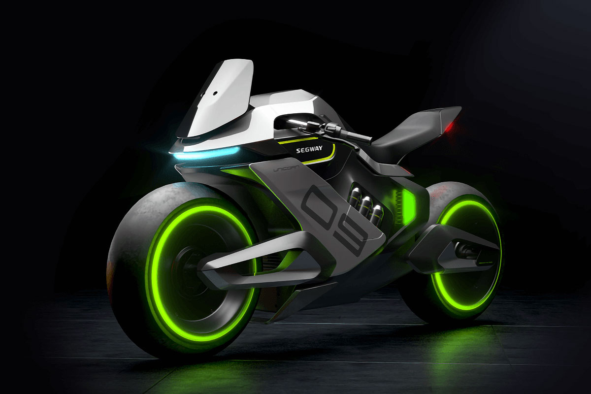 Segway APEX H2 Is Ninebot's First Hydrogen Electric Motorcycle