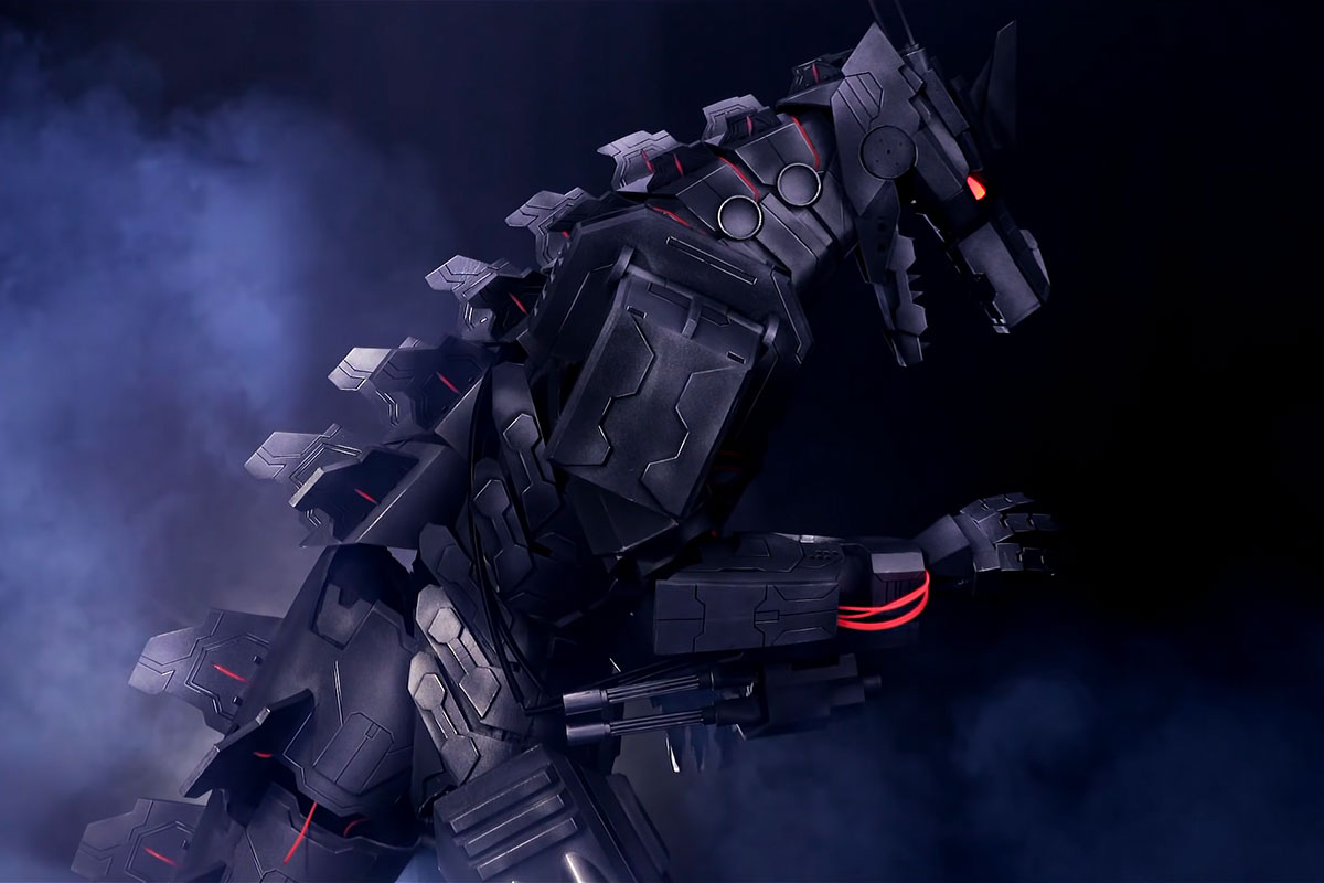 Watch Talented Maker Create A Movie-accurate Wearable Mechagodzilla Suit