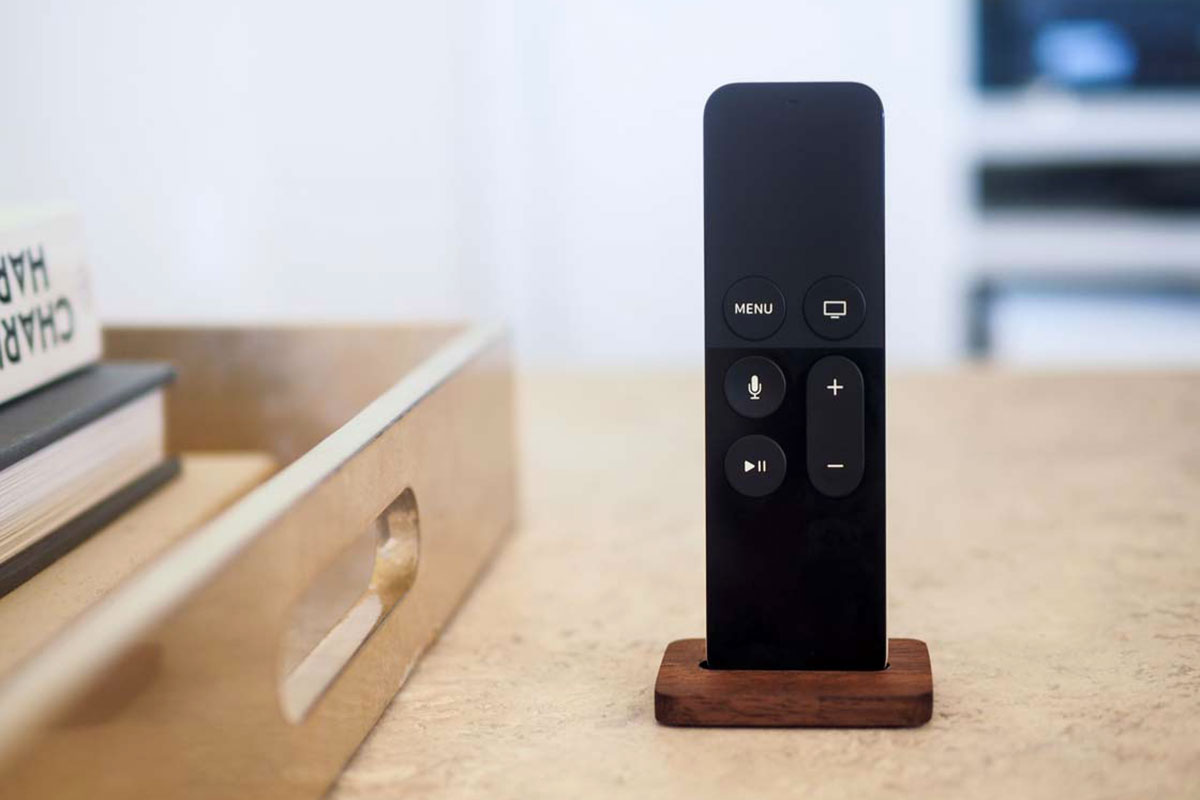 Studio Neat Has Made A Handsome Stand Just For Your Apple TV Remote