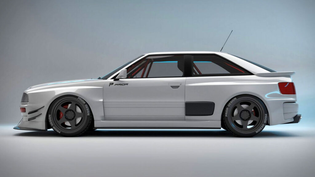 Audi Coupe Project Widebody Kit Will Turn An Audi Coupe To A 80s Group ...
