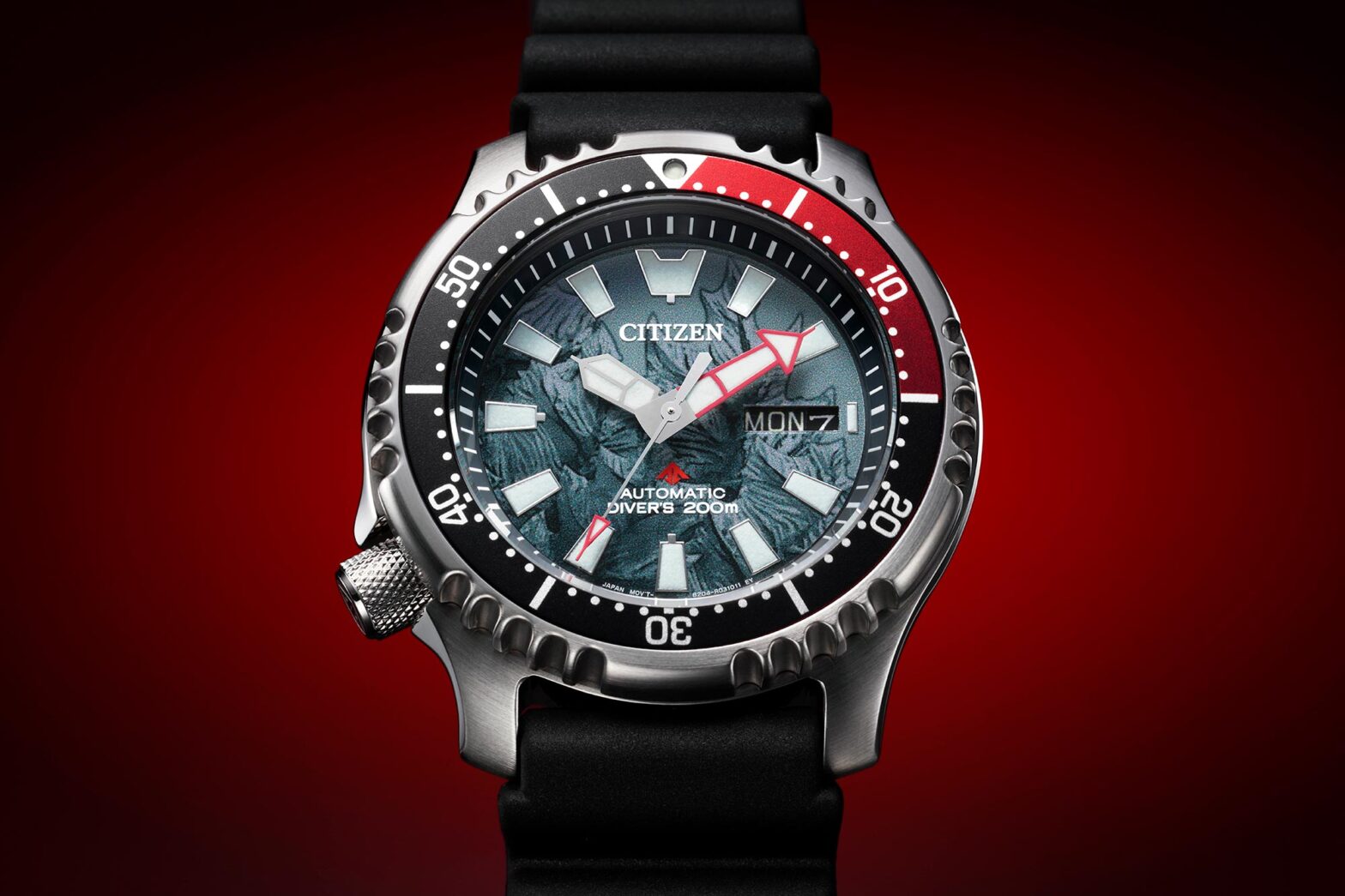 Citizen PROMASTER Mechanical Diver Gets The Anime Godzilla Treatment