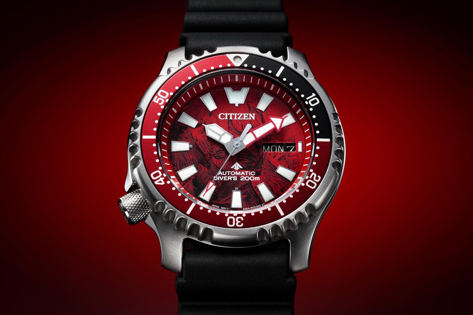 Citizen PROMASTER Mechanical Diver Gets The Anime Godzilla Treatment