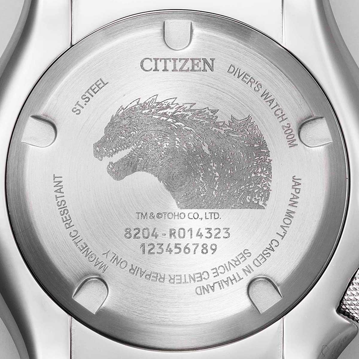 Citizen PROMASTER Mechanical Diver Gets The Anime Godzilla Treatment