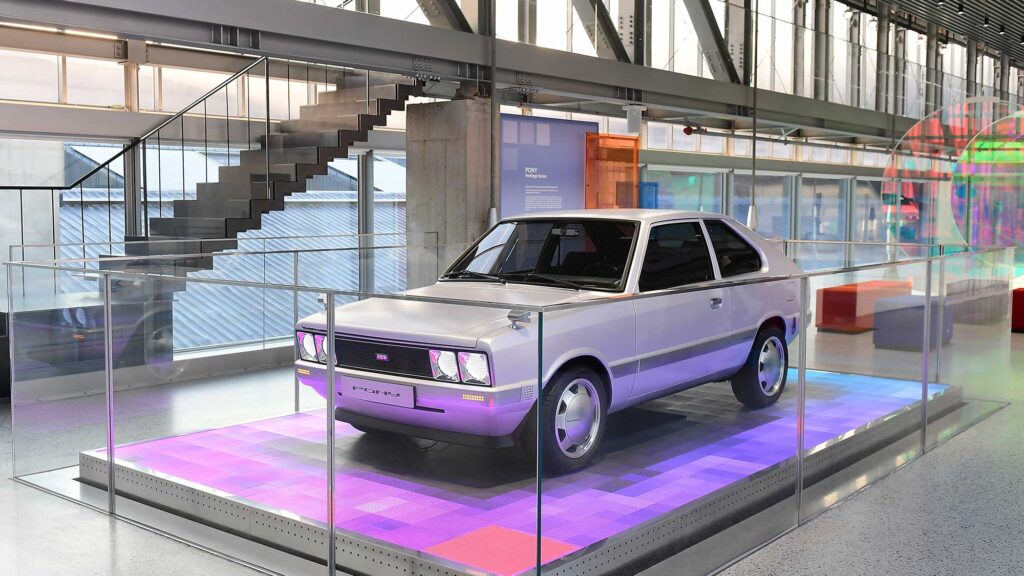 Hyundai Took Its First Production Car And Turned It Into An Electric ...