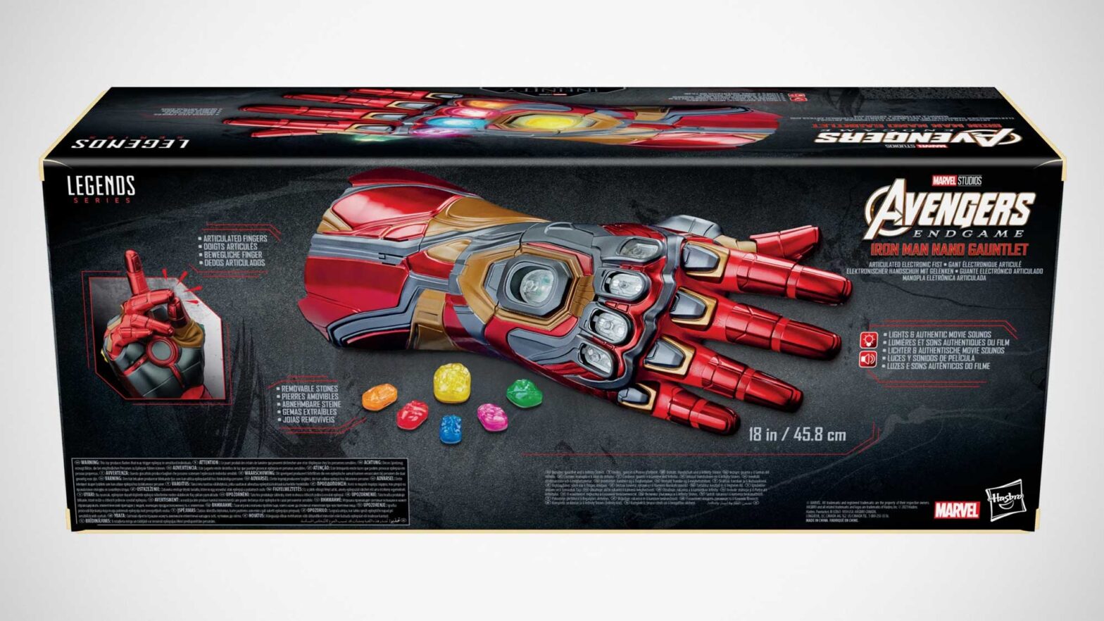 You Can Actually Snap Your Fingers With The Marvel Legends Series Iron ...