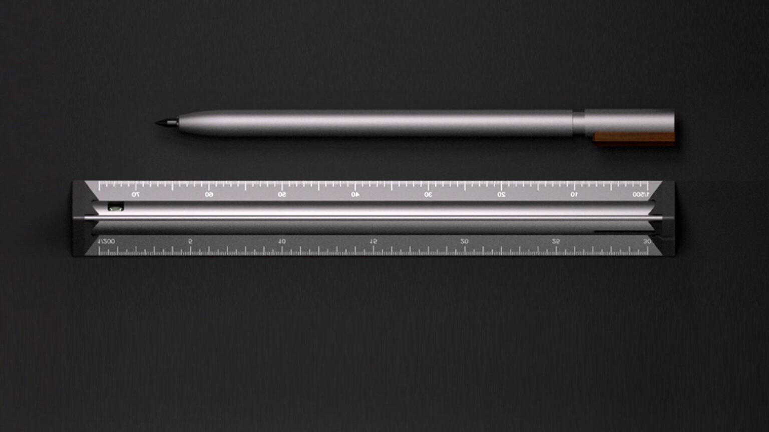This Gorgeous Ruler Also Serves As Pen Sleeve, So You Will Never Forget ...