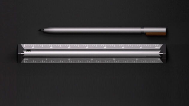 This Gorgeous Ruler Also Serves As Pen Sleeve, So You Will Never Forget ...