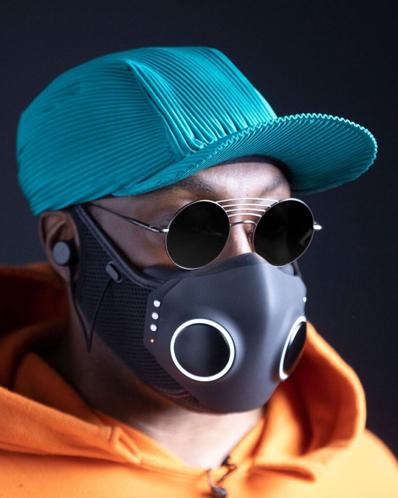 will.i.am Collab With Honeywell For High-tech Face Mask With In-ear ...