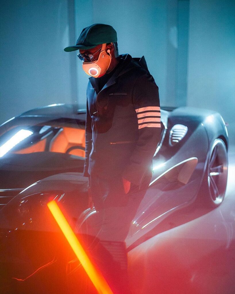 will.i.am Collab With Honeywell For High-tech Face Mask With In-ear ...