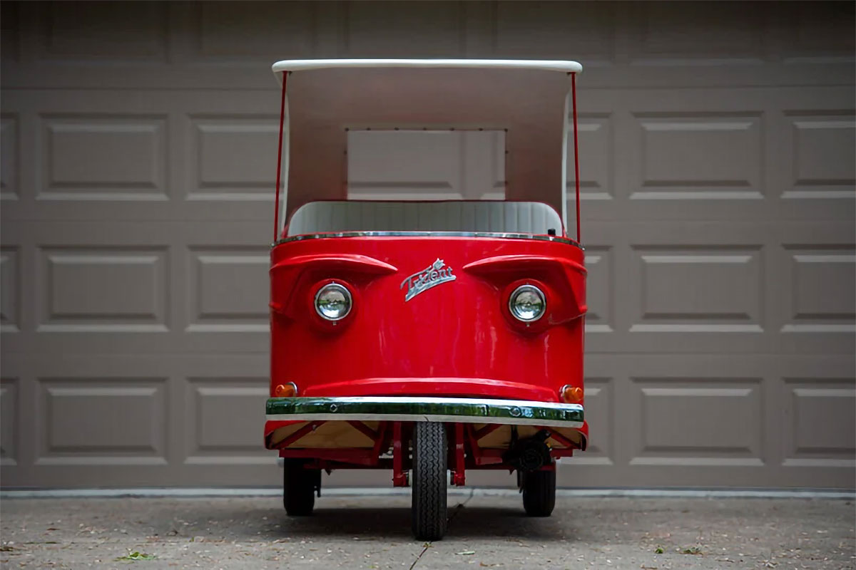 This Cute Tiny Electric Vehicle From The 60s Is Going Under The Hammer