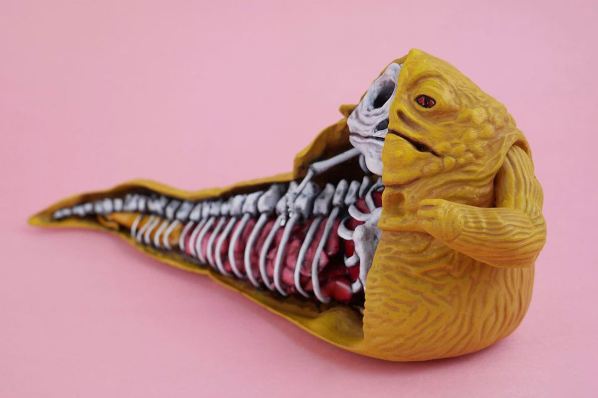 Someone Made A Jabba the Hutt Figure With Visible Anatomy And It Is ...
