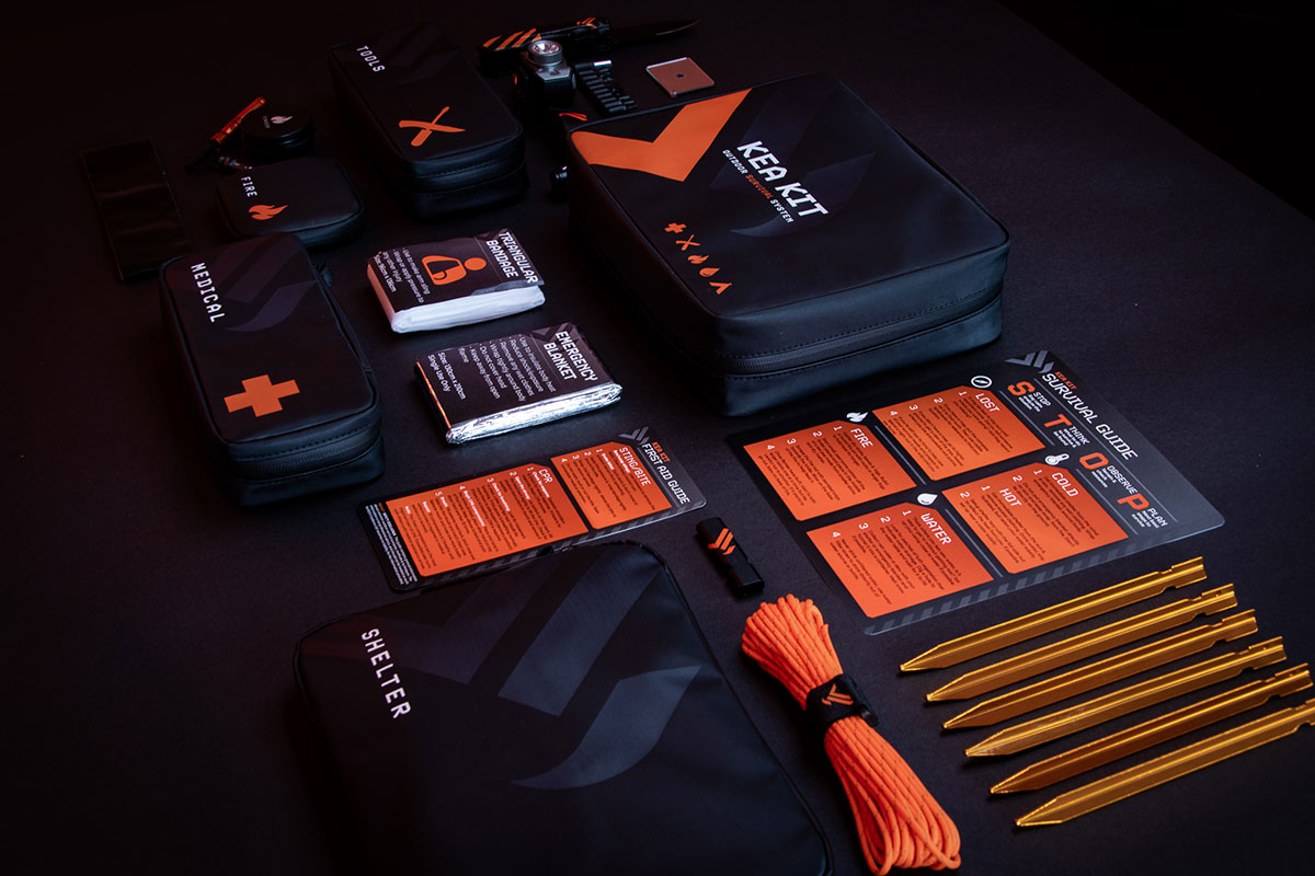 KEA Kit Outdoor Survival System: Ready-To-Use Survival Kit For Outdoor ...