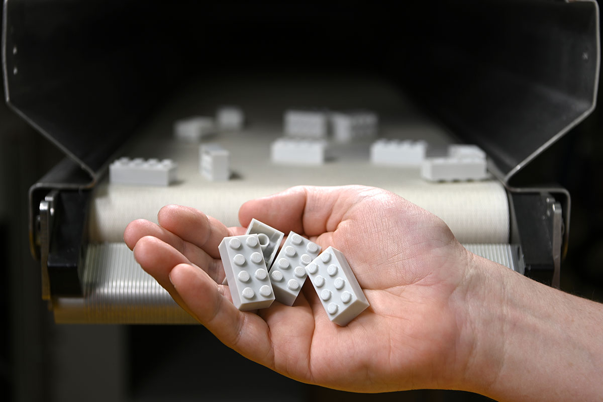 LEGO Revealed Prototype LEGO Brick Made From Recycled Plastic