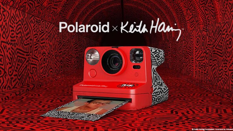 Polaroid Teamed Up With Keith Haring For Special Edition Now Camera