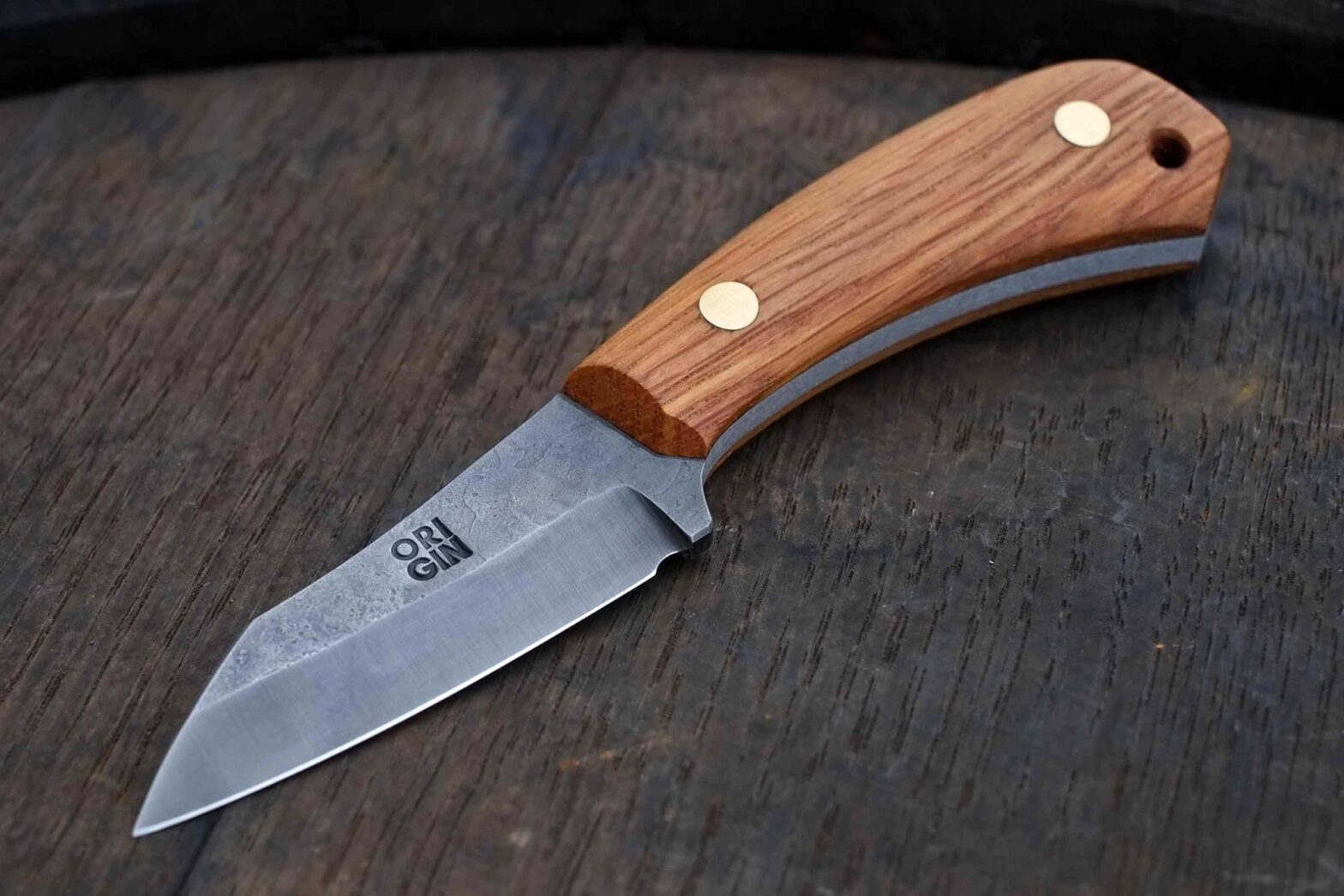 The TILI Minimalist Fixed-blade Pocket Knife By Origin Handcrafted Goods
