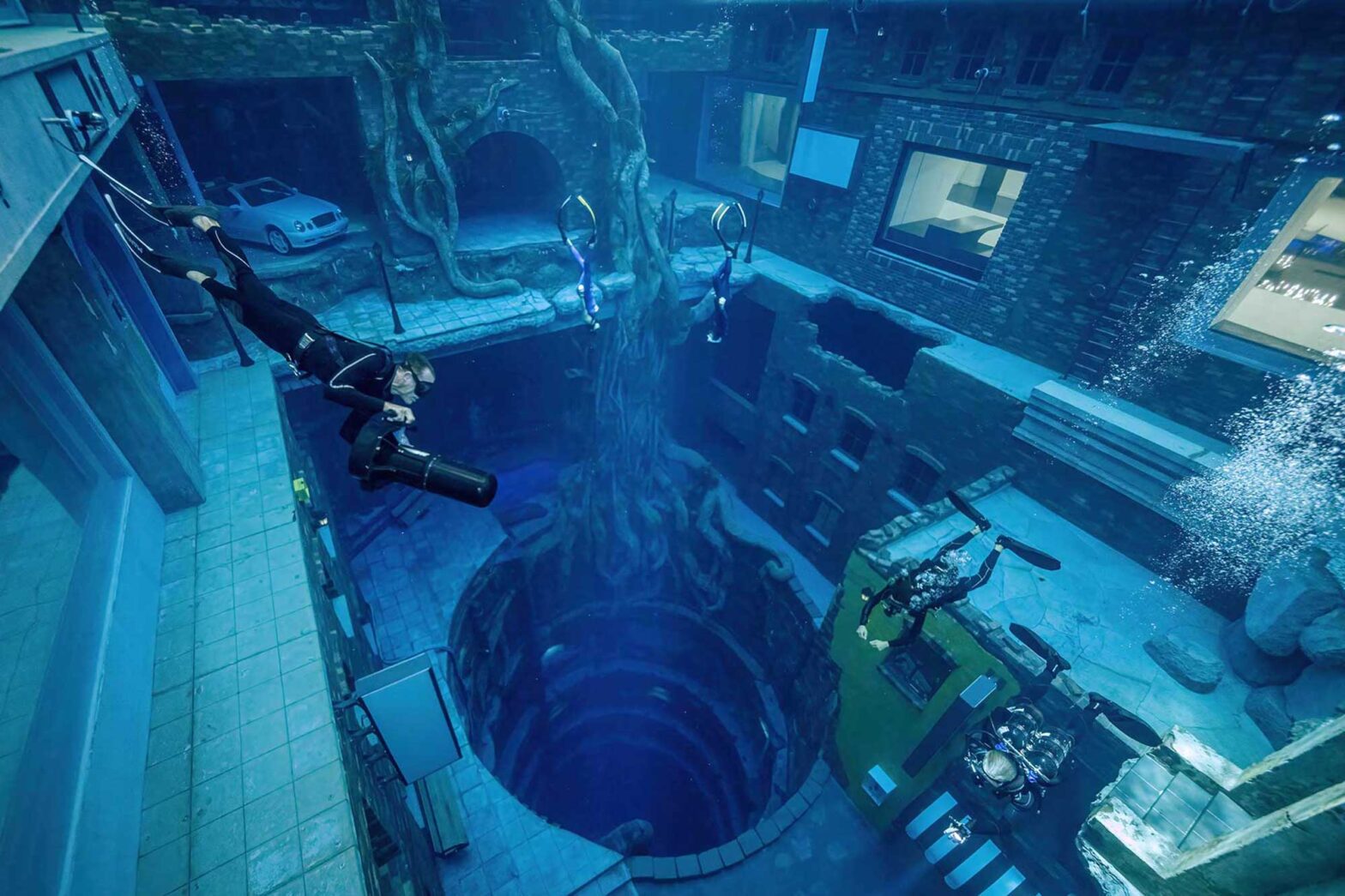 The World’s Deepest Pool Is A 196 Feet Deep Underwater City